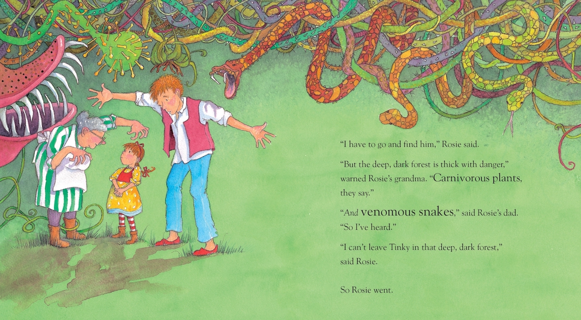 HOW TO USE BEWARE THE DEEP DARK FOREST AS A MENTOR TEXT